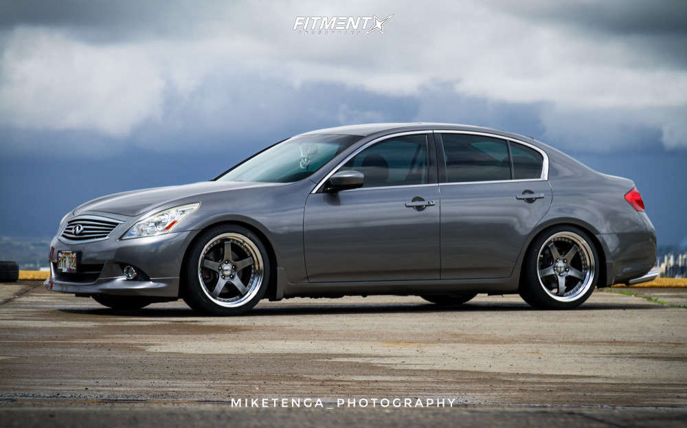 2013 INFINITI G37 Journey with 19x9.5 SSR Sp4 and Firestone 245x40 on ...