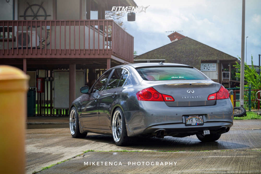 2013 INFINITI G37 Journey with 19x9.5 SSR Sp4 and Firestone 245x40 on ...
