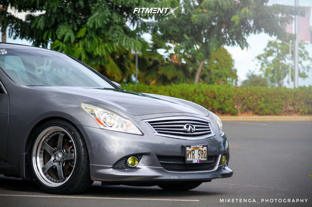 2013 INFINITI G37 Journey with 19x9.5 SSR Sp4 and Firestone 245x40 on ...