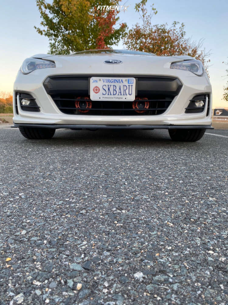 2017 Subaru BRZ Limited Performance with 18x9.5 Option Lab R716 and Michelin 245x40 on Stock ...