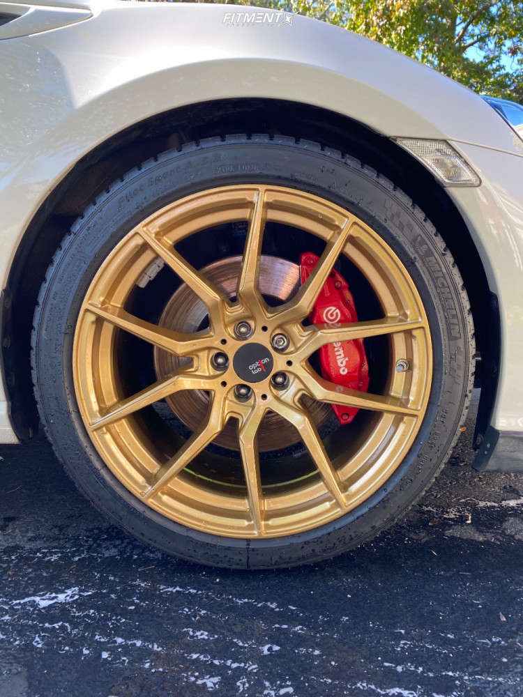 2017 Subaru BRZ Limited Performance with 18x9.5 Option Lab R716 and Michelin 245x40 on Stock ...