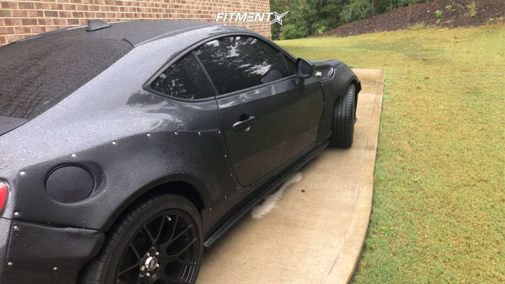 2014 Scion FR-S Base with 19x8.5 Enkei Raijin and Michelin 245x35 on ...