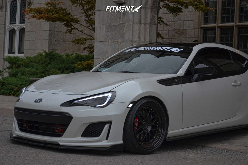 2019 Subaru BRZ Sport-tech RS with 18x9.5 Aodhan Ah02 and Michelin 245x35 on Coilovers | 1339533 ...