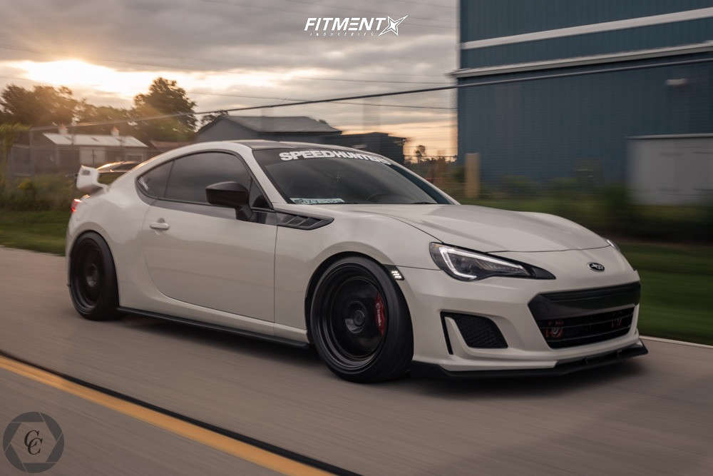 2019 Subaru BRZ Sport-tech RS with 18x9.5 Aodhan Ah02 and Michelin 245x35 on Coilovers | 1339533 ...