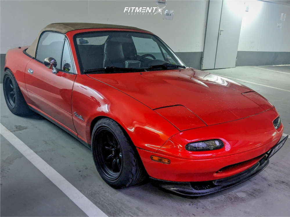 1992 Mazda MX-5 Miata Base with 15x8 Rota Rkr and Nankang 195x50 on ...