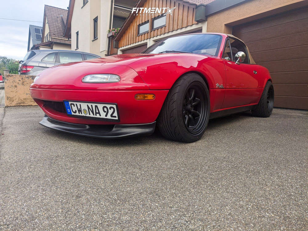1992 Mazda MX-5 Miata Base with 15x8 Rota Rkr and Nankang 195x50 on ...