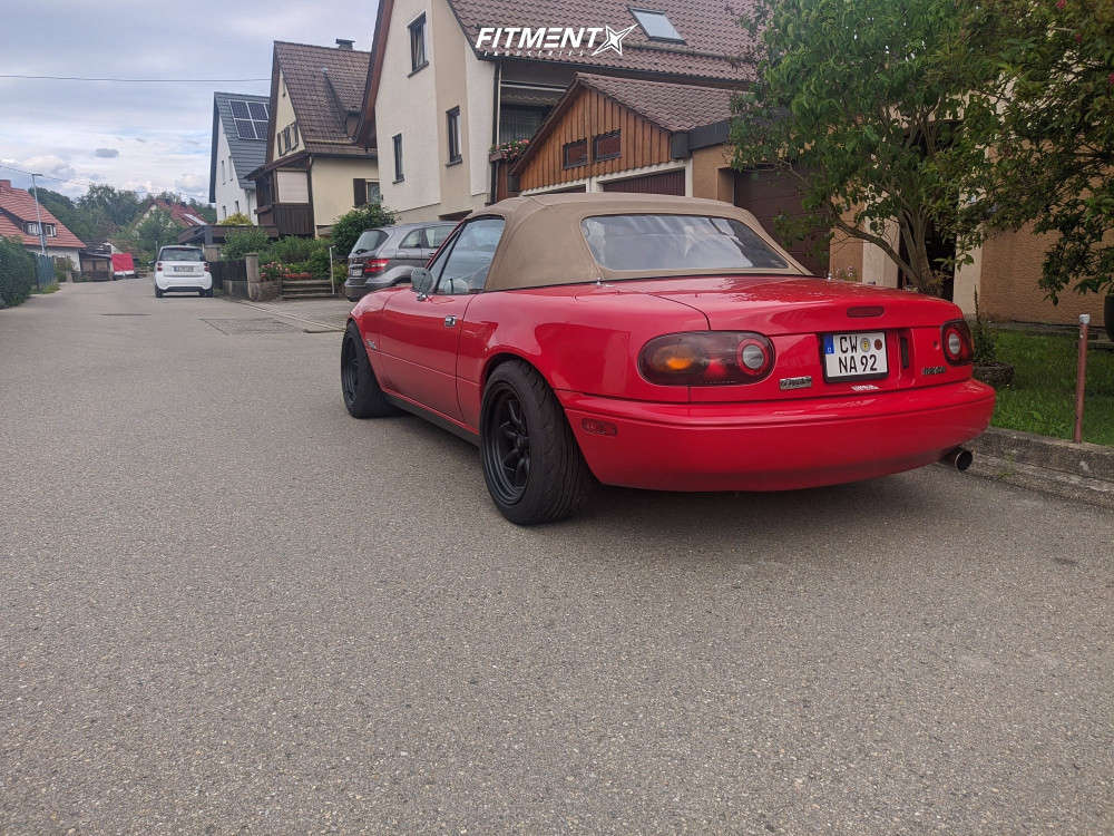 1992 Mazda MX-5 Miata Base with 15x8 Rota Rkr and Nankang 195x50 on ...