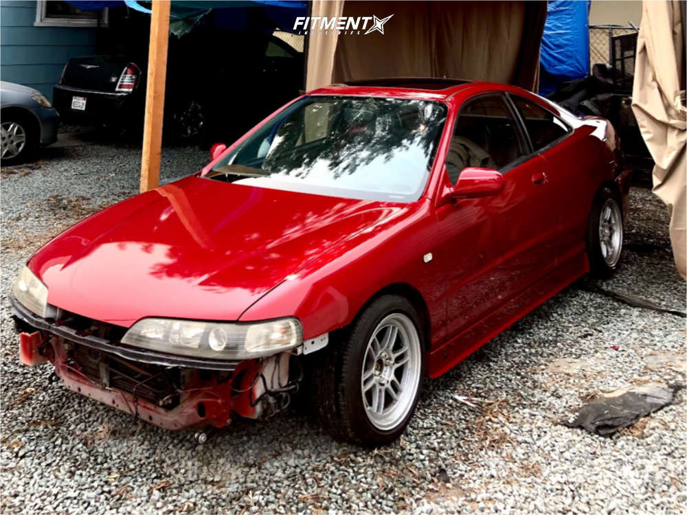 2001 Acura Integra GS-R with 15x8 Enkei Rpf1 and Delinte 195x50 on ...