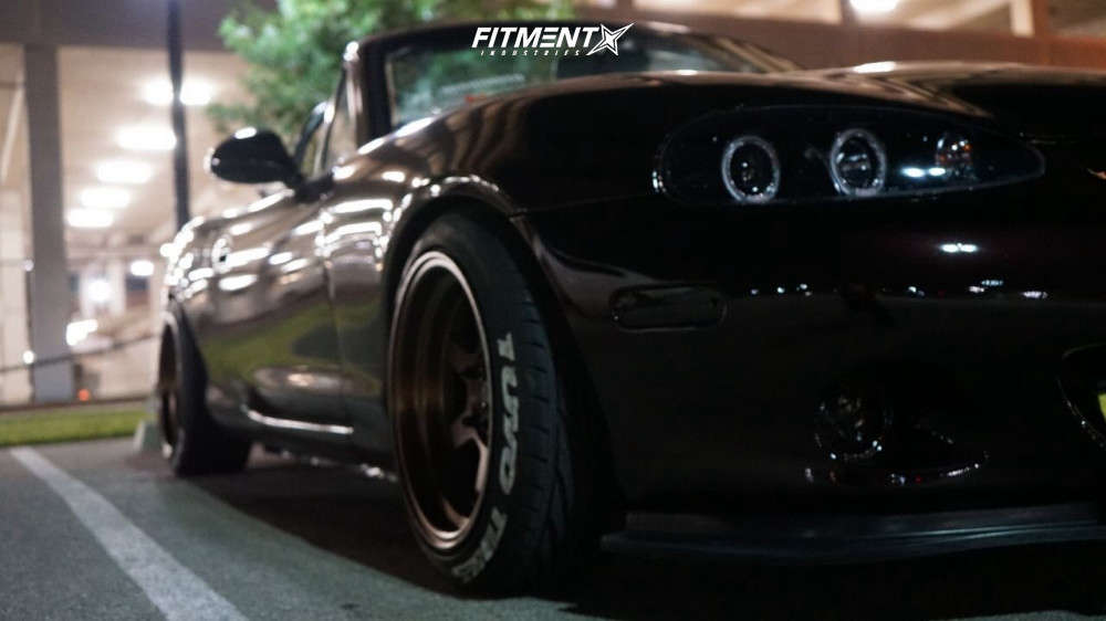 2004 Mazda Miata Base with 15x8 Rota Grid and Toyo Tires 195x45 on ...