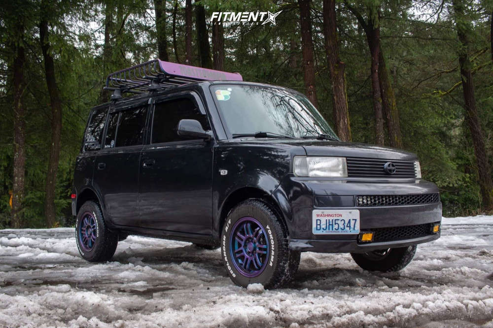 2006 Scion XB Base with 15x7.5 Voxx Legra and Yokohama 205x70 on Lifted ...