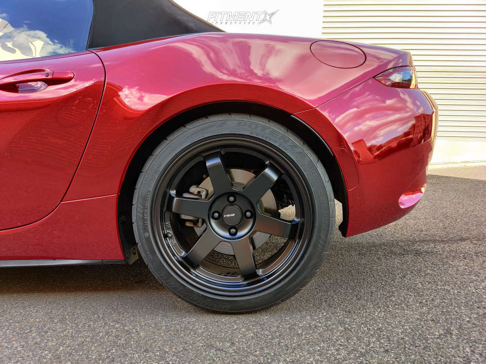 2016 Mazda MX-5 Miata GT with 17x8 AVID1 AV6 and Bridgestone 215x45 on ...
