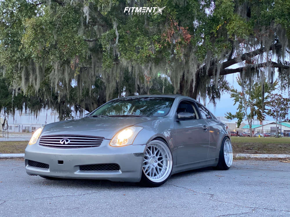 2005 INFINITI G35 Base with 19x11 Aodhan Ah02 and Achilles 245x35 on ...