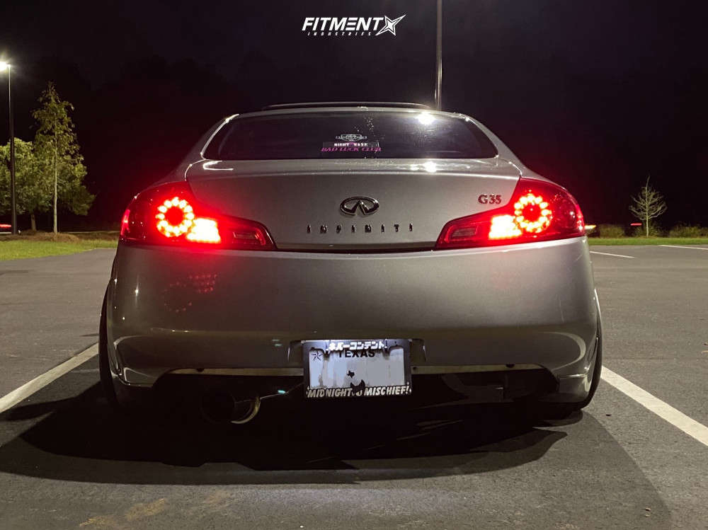 2005 INFINITI G35 Base with 19x11 Aodhan Ah02 and Achilles 245x35 on ...