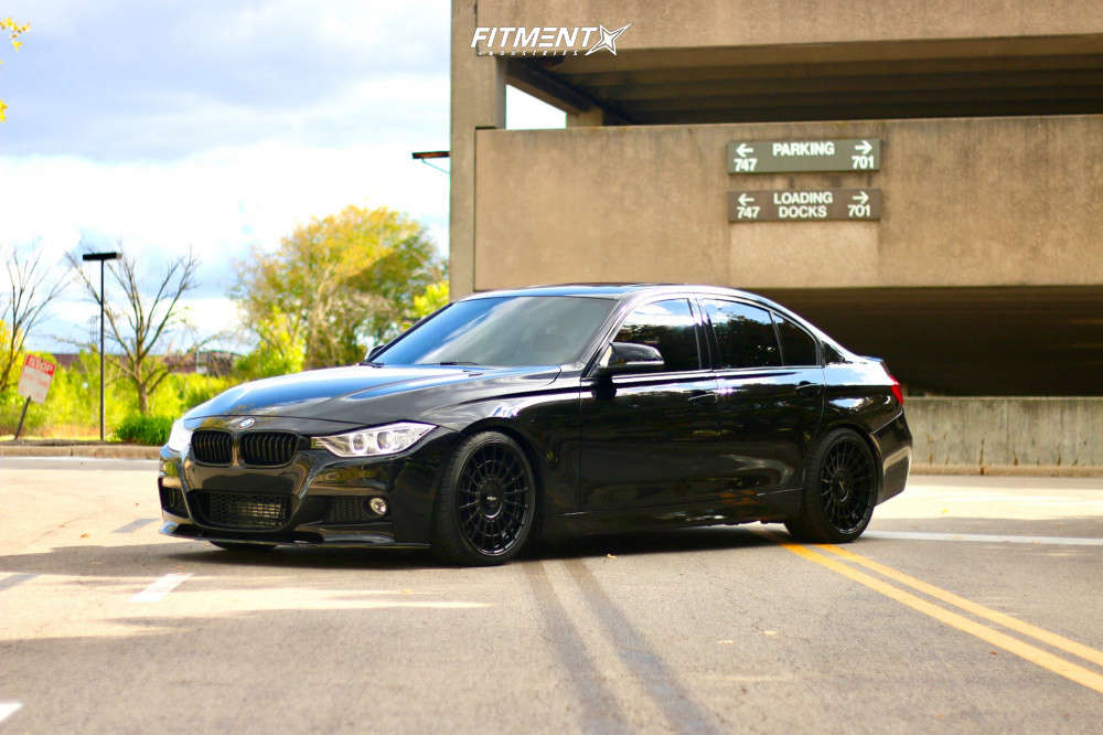 2012 BMW 335i Base with 19x8.5 Rotiform Las-r and Achilles 235x35 on ...
