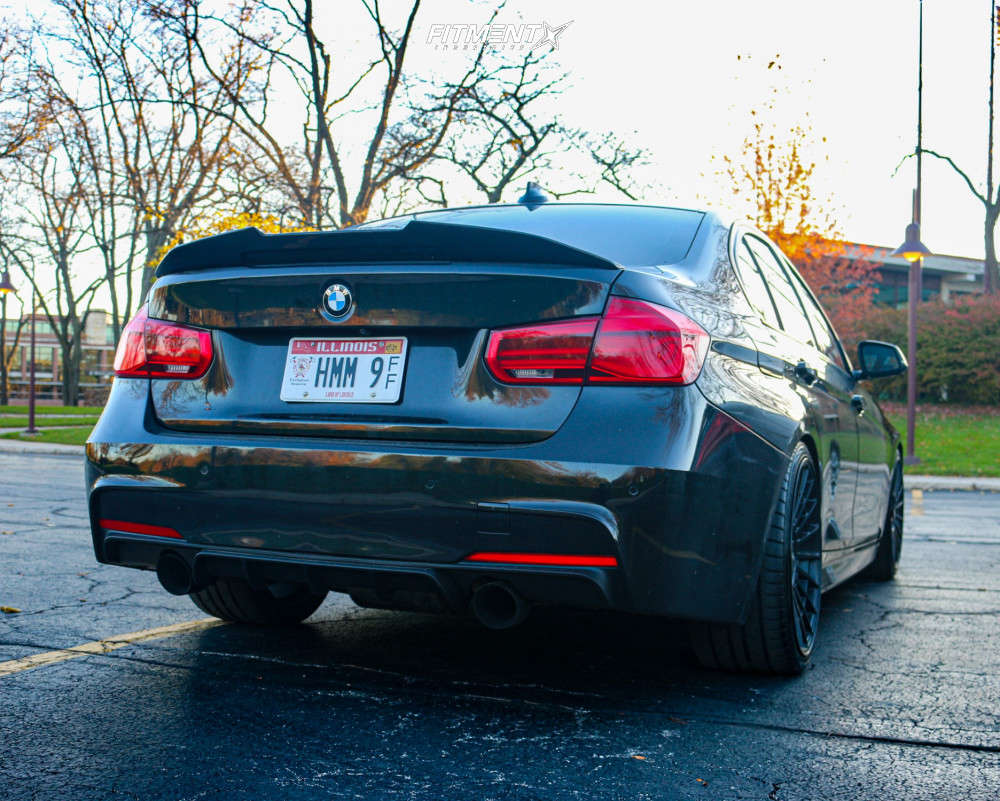 2012 BMW 335i Base with 19x8.5 Rotiform Las-r and Achilles 235x35 on ...