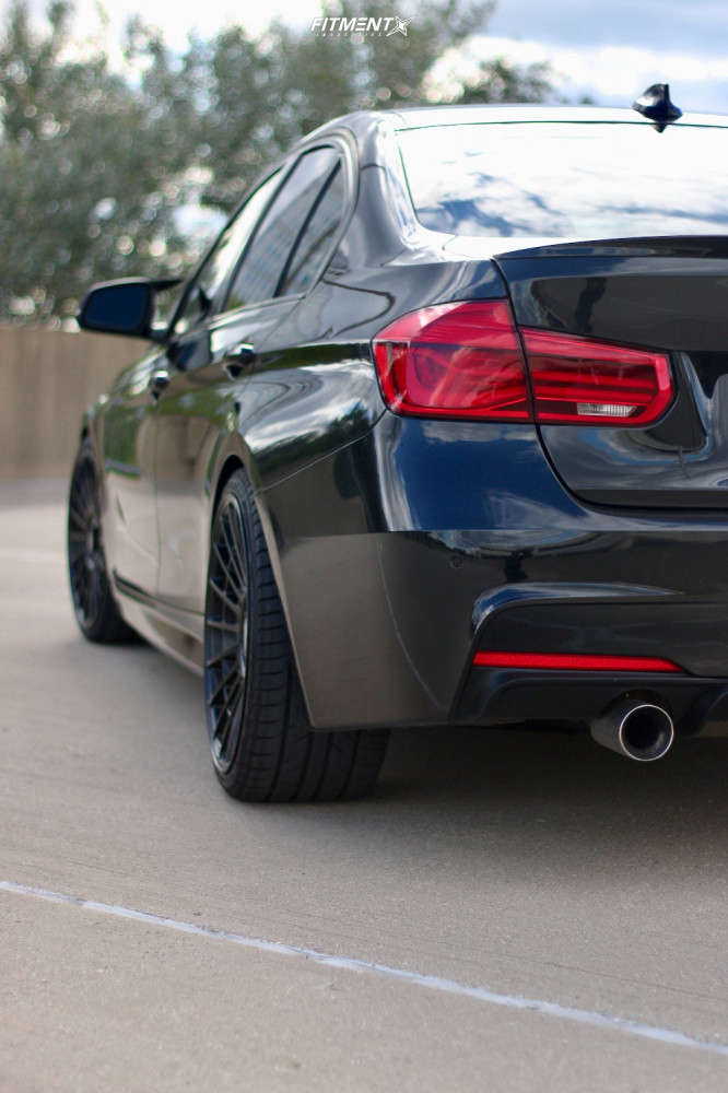 2012 BMW 335i Base with 19x8.5 Rotiform Las-r and Achilles 235x35 on ...