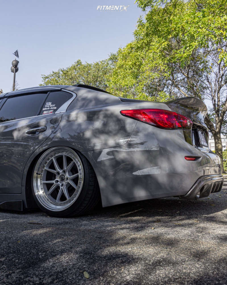 2015 INFINITI Q50 Premium with 19x9.5 Aodhan DS08 and Nankang 235x35 on ...