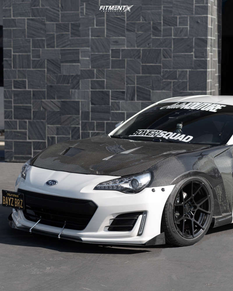 2015 Subaru BRZ Premium with 18x9.5 Rotiform Kps and Federal 225x45 on ...
