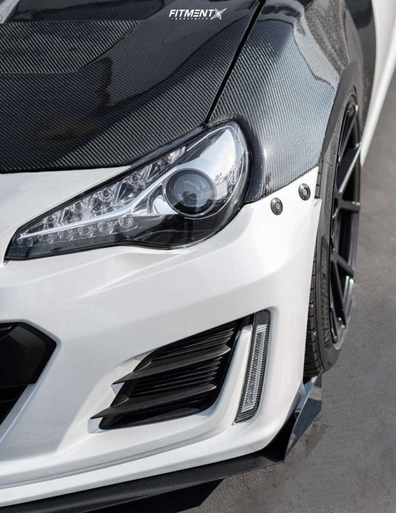 2015 Subaru BRZ Premium with 18x9.5 Rotiform Kps and Federal 225x45 on ...