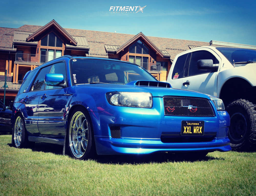 2007 Subaru Forester XT Limited with 19x8 SSR Professor Sp5 and ...