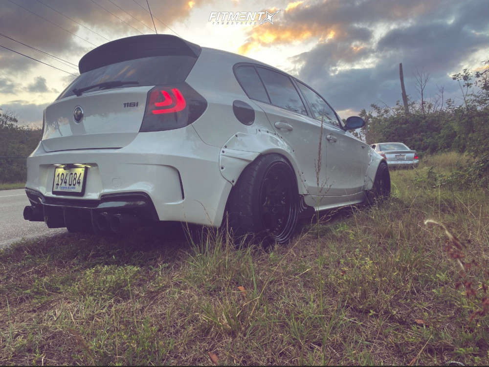 2007 BMW 1 Series M Base with 18x10.5 ESR Cs3 and Nitto 245x35 on ...