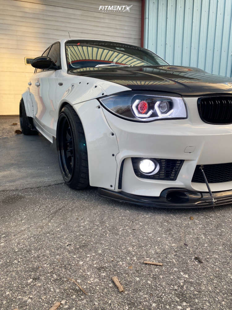 2007 BMW 1 Series M Base with 18x10.5 ESR Cs3 and Nitto 245x35 on ...