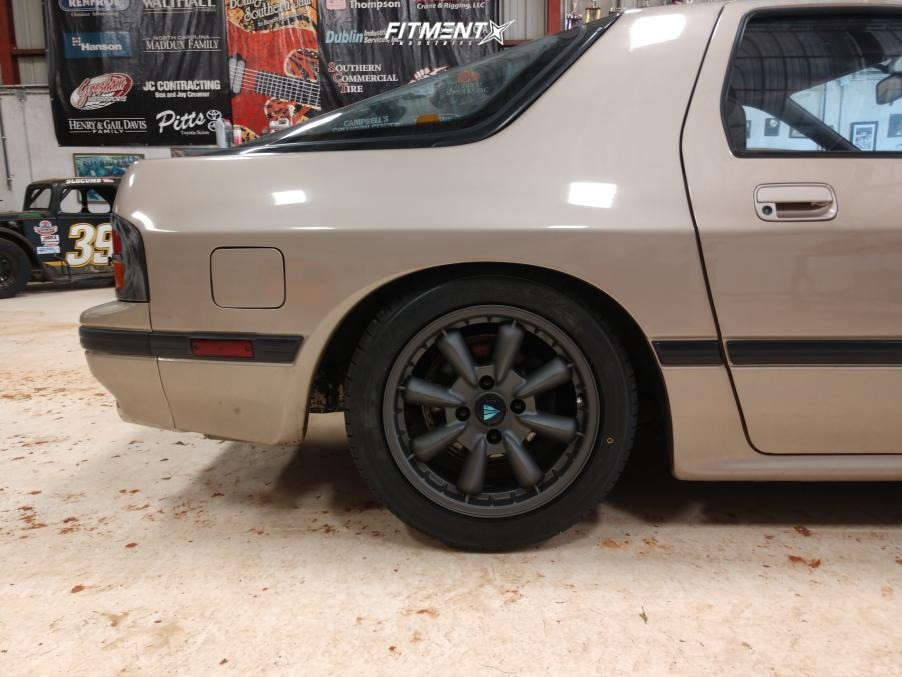 1988 Mazda RX-7 SE with 16x7 Enkei Compe and Toyo Tires 205x50 on ...