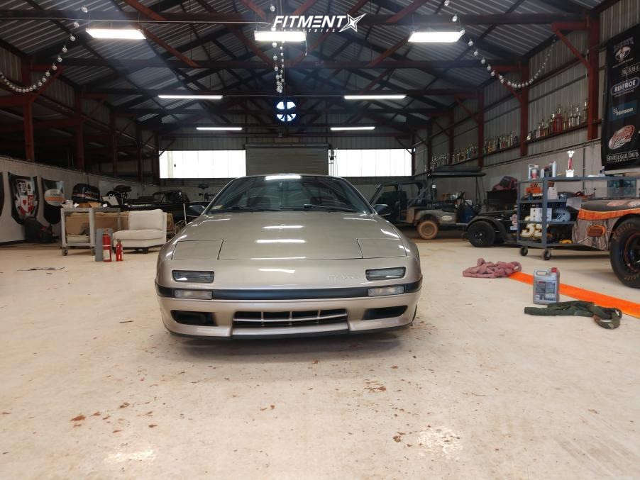 1988 Mazda RX-7 SE with 16x7 Enkei Compe and Toyo Tires 205x50 on ...