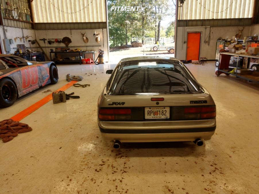 1988 Mazda RX-7 SE with 16x7 Enkei Compe and Toyo Tires 205x50 on ...
