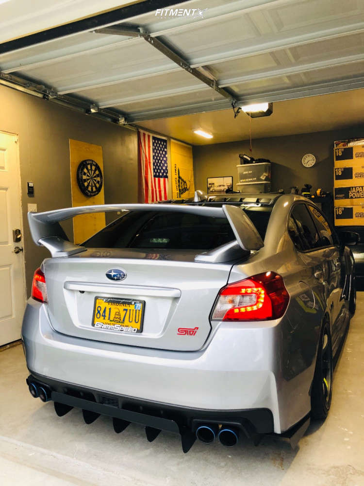 2018 Subaru WRX STI Base with 18x9.5 Gram Lights 57dr and Firestone ...