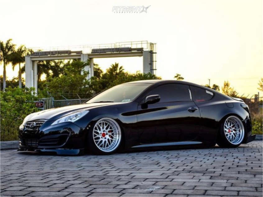2011 Hyundai Genesis Coupe 2.0T R-Spec with 19x10 GMR Gs-1 Directional ...