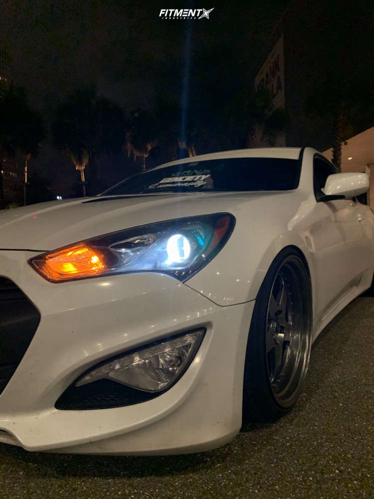 2014 Hyundai Genesis Coupe 2.0T R-Spec with 19x9.5 JNC Jnc010 and Toyo ...