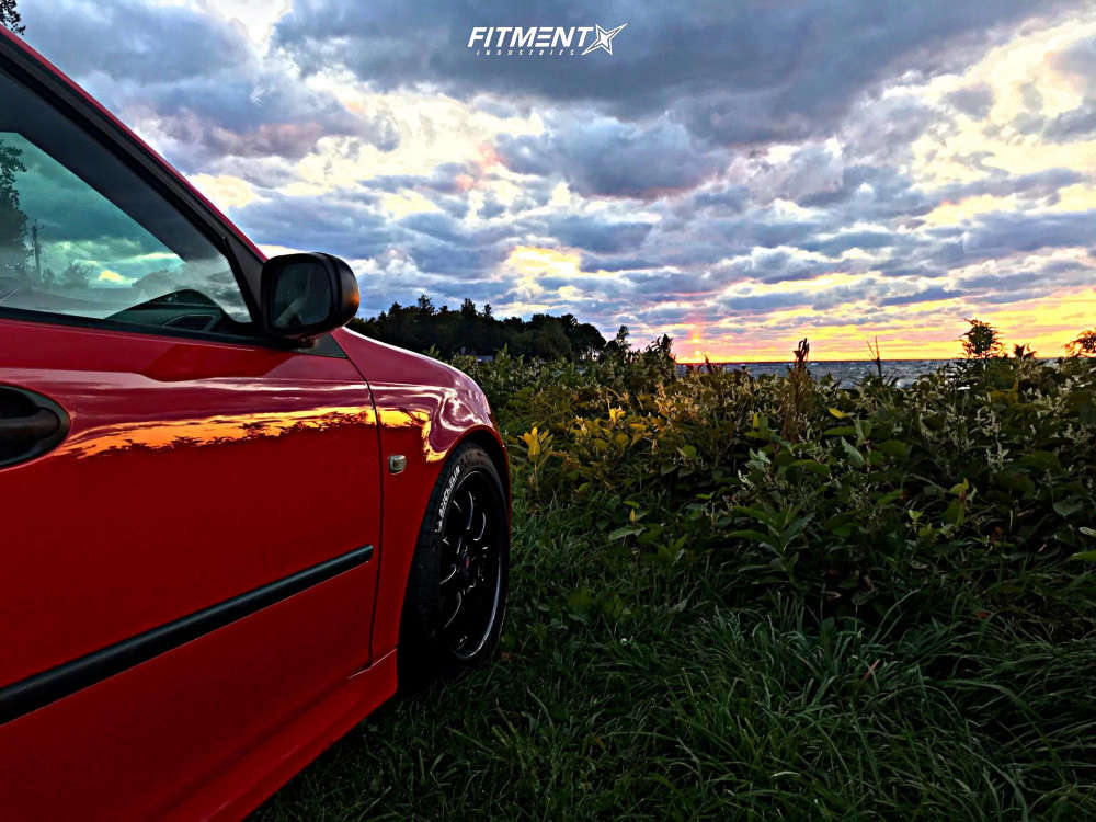 2003 Saab 9-3 Linear with 17x7.5 BBS Rk and Michelin 225x40 on Stock ...