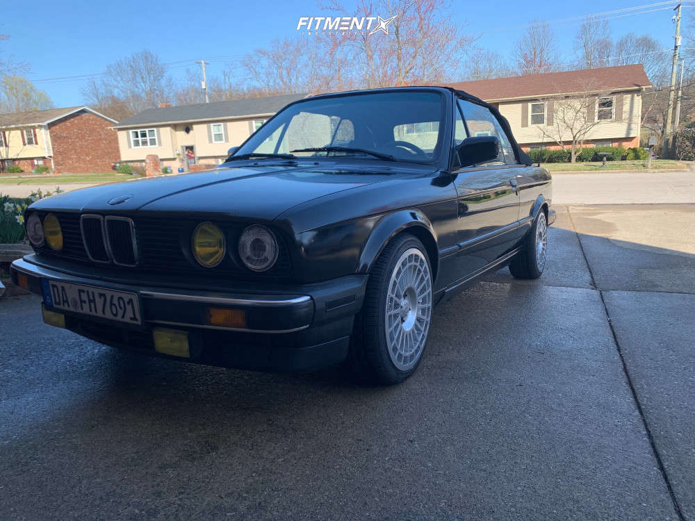 1987 BMW 325i Base with 17x8 Fifteen52 Integrale and Hankook 205x45 on ...