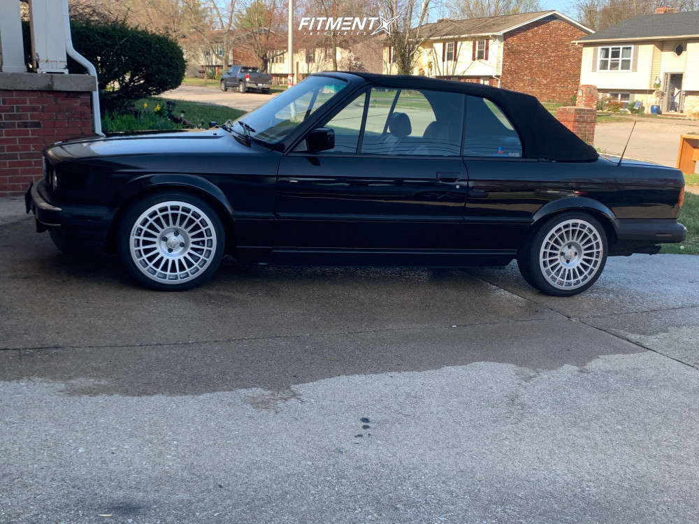 1987 BMW 325i Base with 17x8 Fifteen52 Integrale and Hankook 205x45 on ...