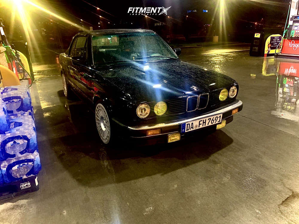 1987 BMW 325i Base with 17x8 Fifteen52 Integrale and Hankook 205x45 on ...
