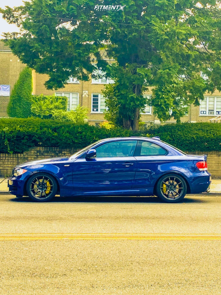 2010 BMW 135i Base with 18x8 Advan RZ and Yokohama 225x35 on Coilovers ...