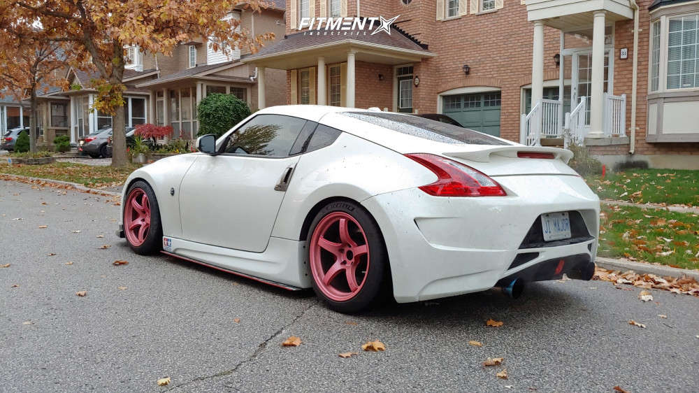 2018 Nissan 370Z Touring Sport with 18x10.5 Rays Engineering 57cr and ...