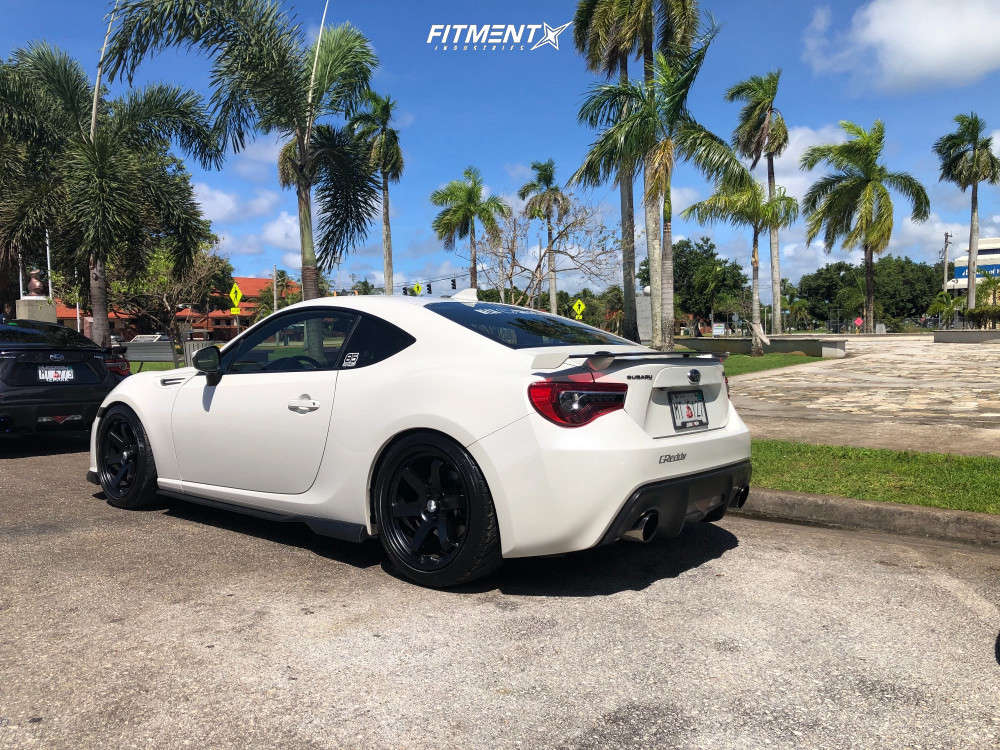2018 Subaru BRZ Base with 18x9.5 AVID1 AV6 and Federal 245x40 on Coilovers | 1347074 | Fitment ...