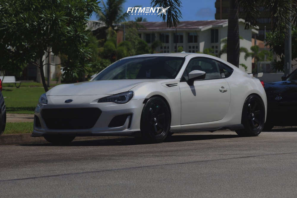 2018 Subaru BRZ Base with 18x9.5 AVID1 AV6 and Federal 245x40 on Coilovers | 1347074 | Fitment ...