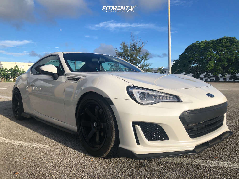 2018 Subaru BRZ Base with 18x9.5 AVID1 AV6 and Federal 245x40 on Coilovers | 1347074 | Fitment ...