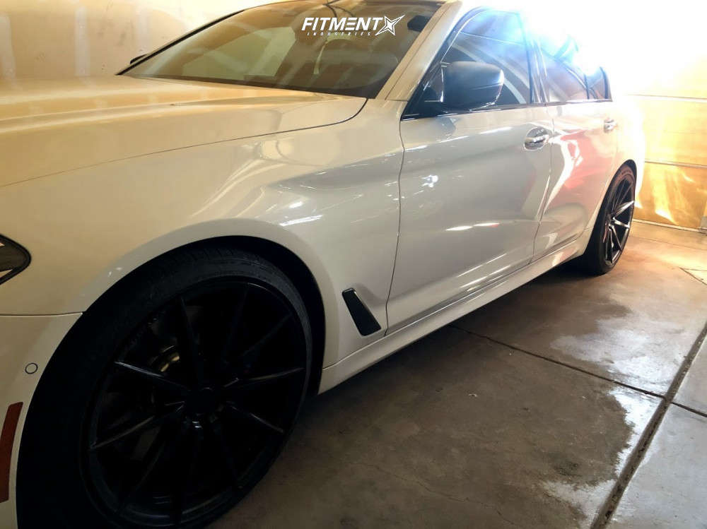 2018 BMW M550i XDrive Base with 20x9 Rohana Rf1 and Nexen 245x30 on ...