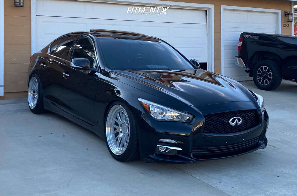 2014 INFINITI Q50 Premium with 19x9.5 Aodhan Ds06 and Federal 245x40 on Coilovers | 1348619 ...