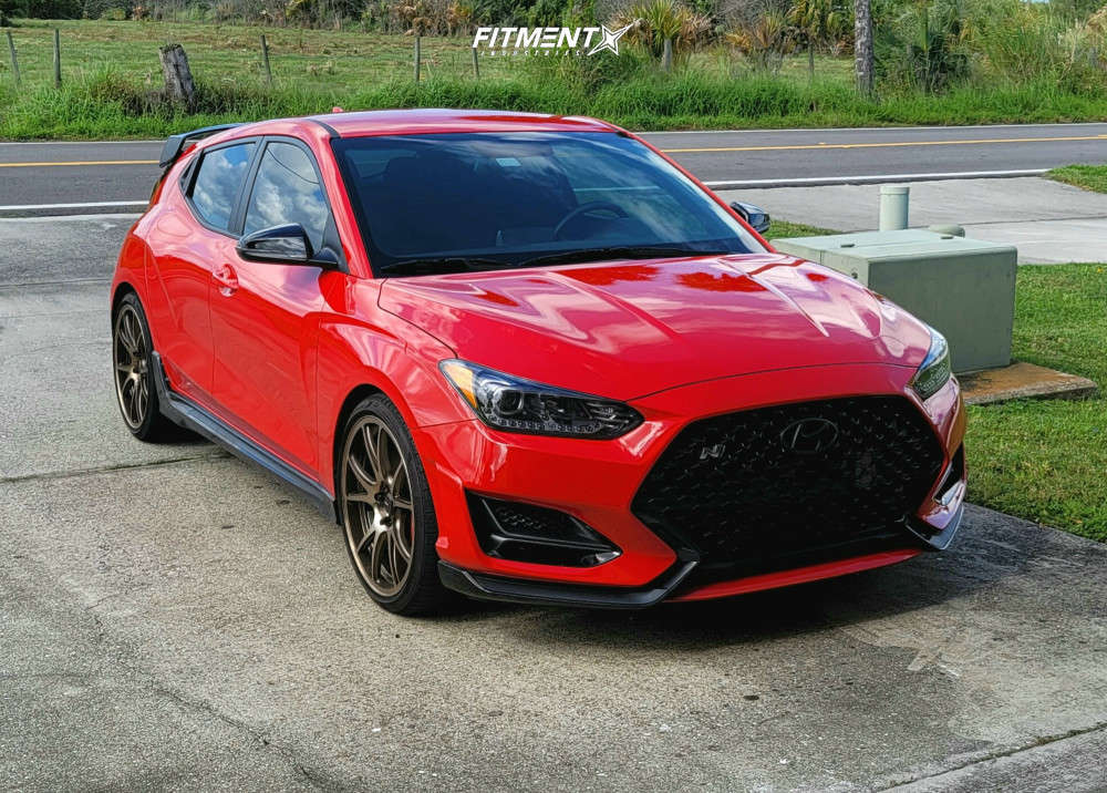 2020 Hyundai Veloster N Base with 19x8.5 Konig Freeform and Pirelli ...