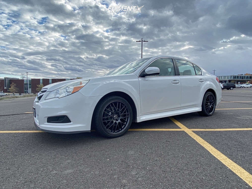 2011 Subaru Legacy 2.5i Premium with 18x7.5 Enkei Ekm3 and Fuzion ...