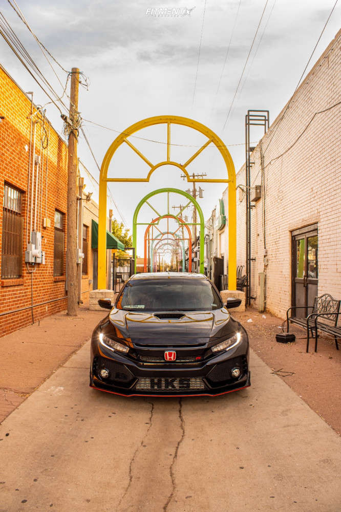 2017 Honda Civic Type R with 18x9.5 Superspeed Rf05rr and Firestone ...