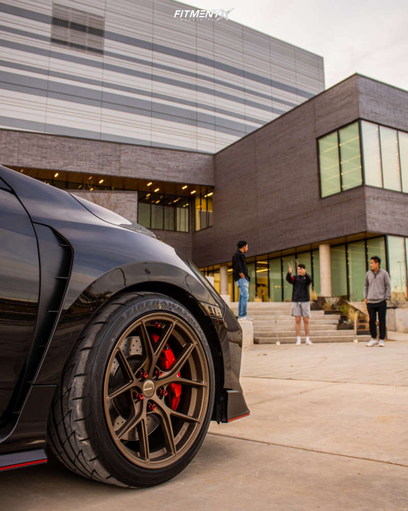 2017 Honda Civic Type R with 18x9.5 Superspeed Rf05rr and Firestone ...