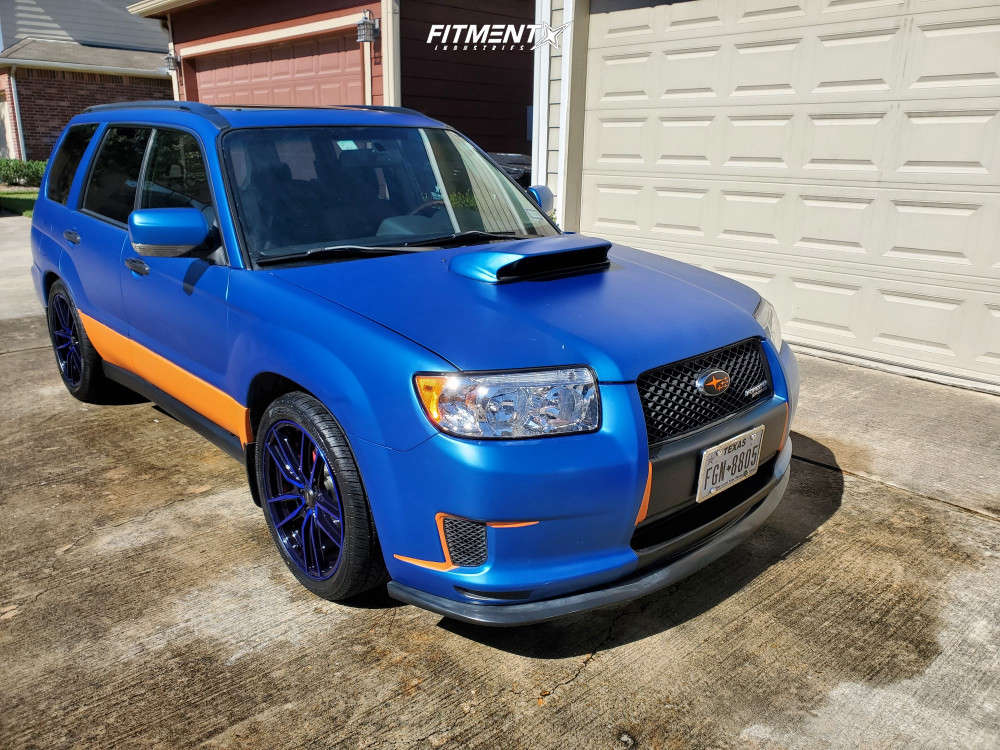 Konig Myth 17x8 43 Black Blue | MY8751443F | Fitment Industries