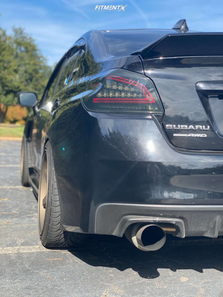2019 Subaru WRX Base with 18x9.5 ESR Sr07 and Federal 245x35 on ...
