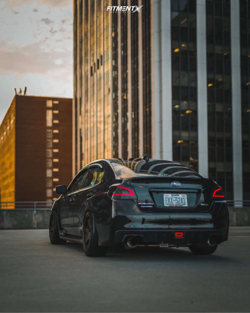 2019 Subaru WRX Base with 18x9.5 ESR Sr07 and Federal 245x35 on ...